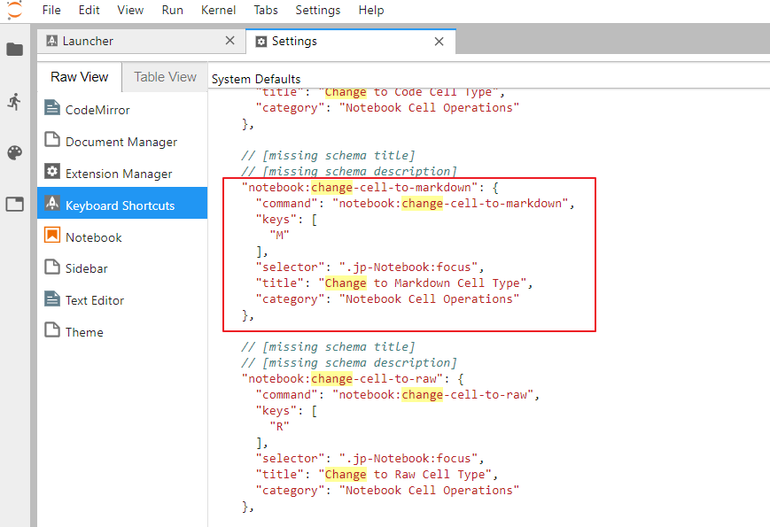 Default Shortcuts Are Very Different From Notebook · Issue 4125 · Jupyterlabjupyterlab · Github 