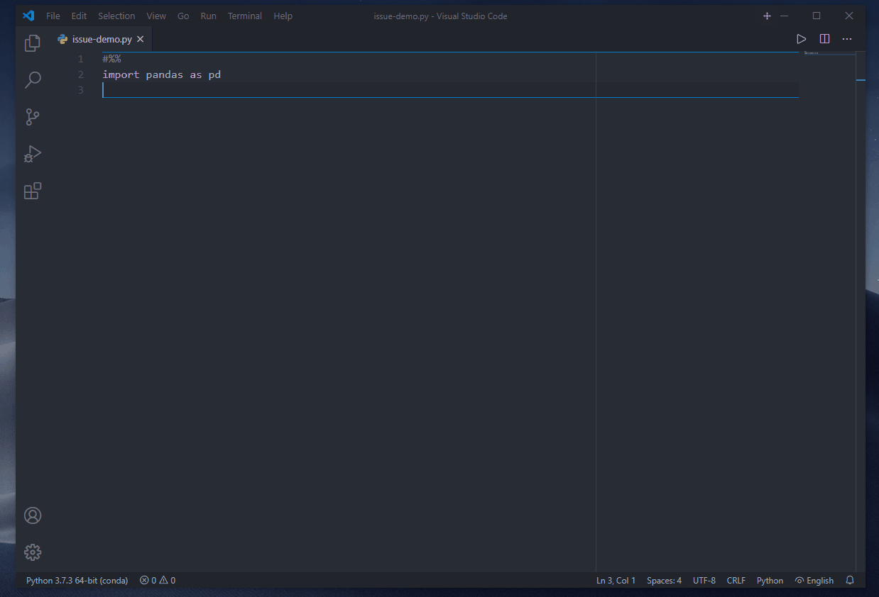 Run Current Cell Commands Not Working At All After Updating To 202011