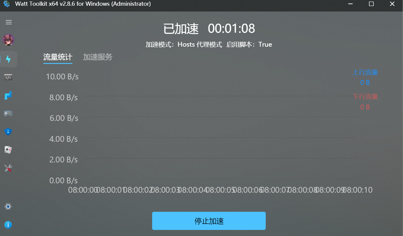 加速界面卡住，无加速效果🐛[BUG] · Issue #2520 · BeyondDimension/SteamTools · GitHub
