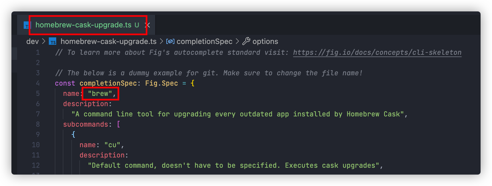 Differentiate autocomplete by script name instead of file name · Issue #437 · withfig/fig · GitHub