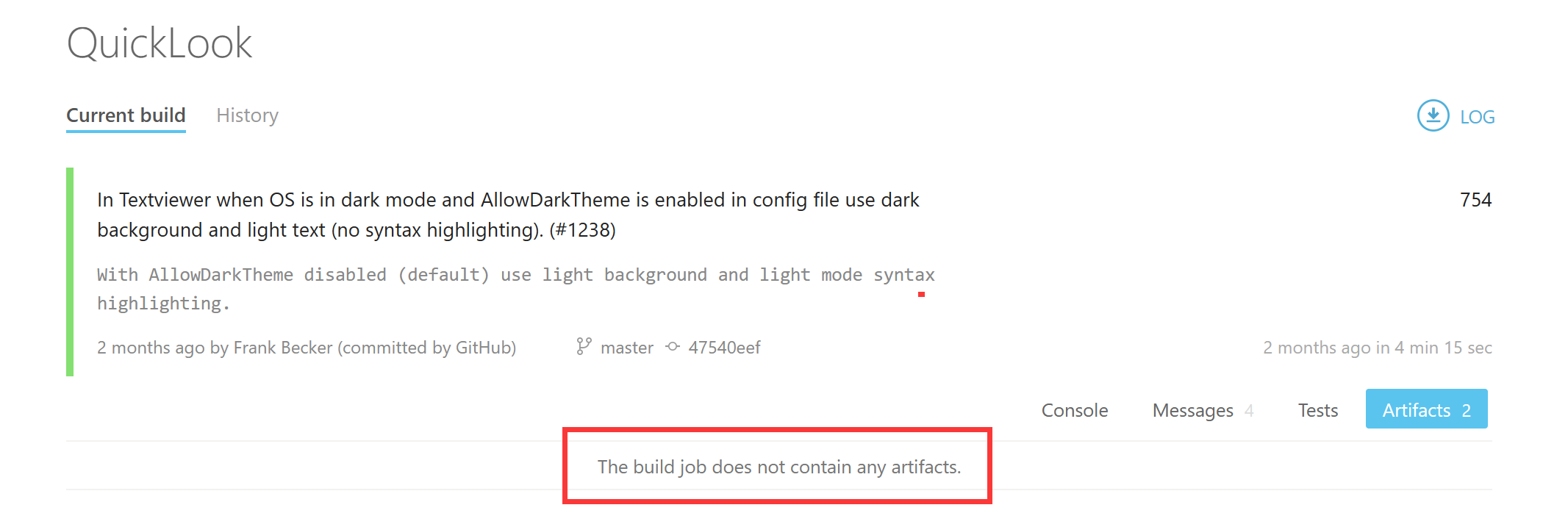 Where to download a nightly build? · Issue #1262 · QL-Win/QuickLook ...