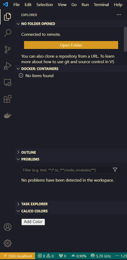 Webview View sample doesn't work when using VSCode Remote SSH · Issue #397 · microsoft/vscode ...