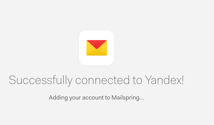 Bug: can't add Yandex email account on the list · Issue #1899 · Foundry376/Mailspring · GitHub