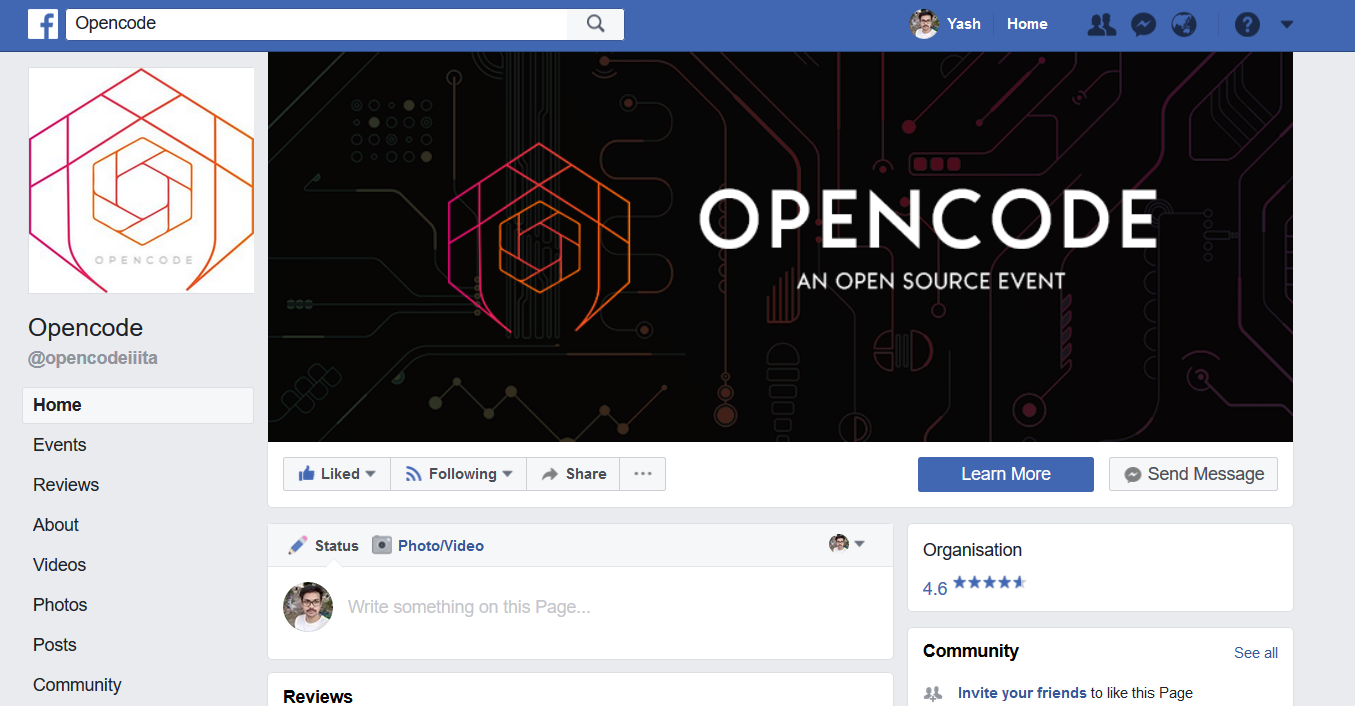like opencode fb page · Issue #138 · opencode18/OpenCode-Collaborative ...