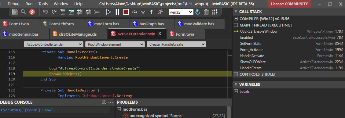 Launch problem · Issue #920 · twinbasic/twinbasic · GitHub