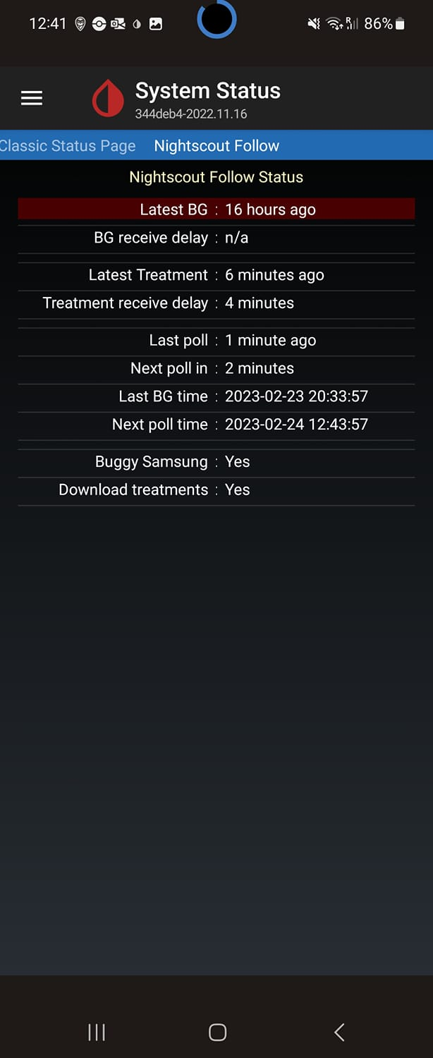 No BG in Nightscout follower · NightscoutFoundation xDrip · Discussion #2699 · GitHub