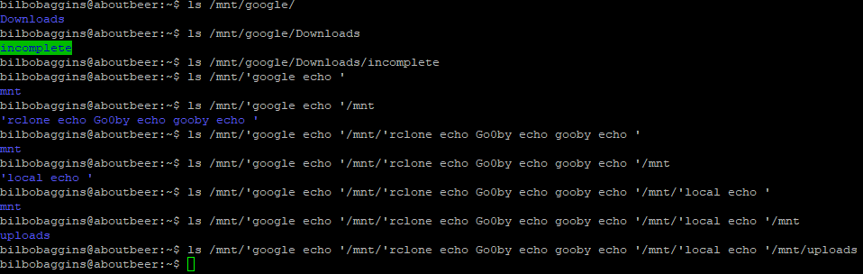 Job for rclonefs.service failed with System Cleanup · Issue #186 · TechPerplexed/Gooby · GitHub