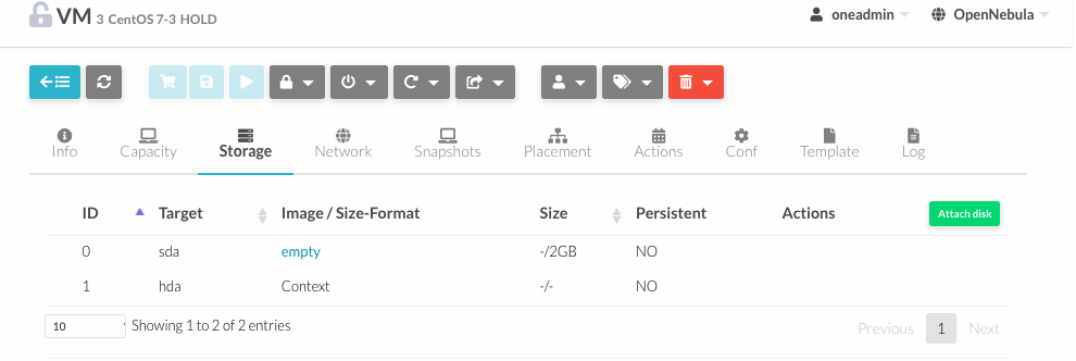 Sunstone resize multiple disk VM instantiate outputs only one disk · Issue #5427 · OpenNebula ...