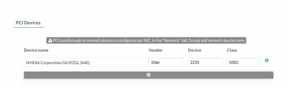 Missing vGPU profile selector · Issue #6293 · OpenNebula/one · GitHub