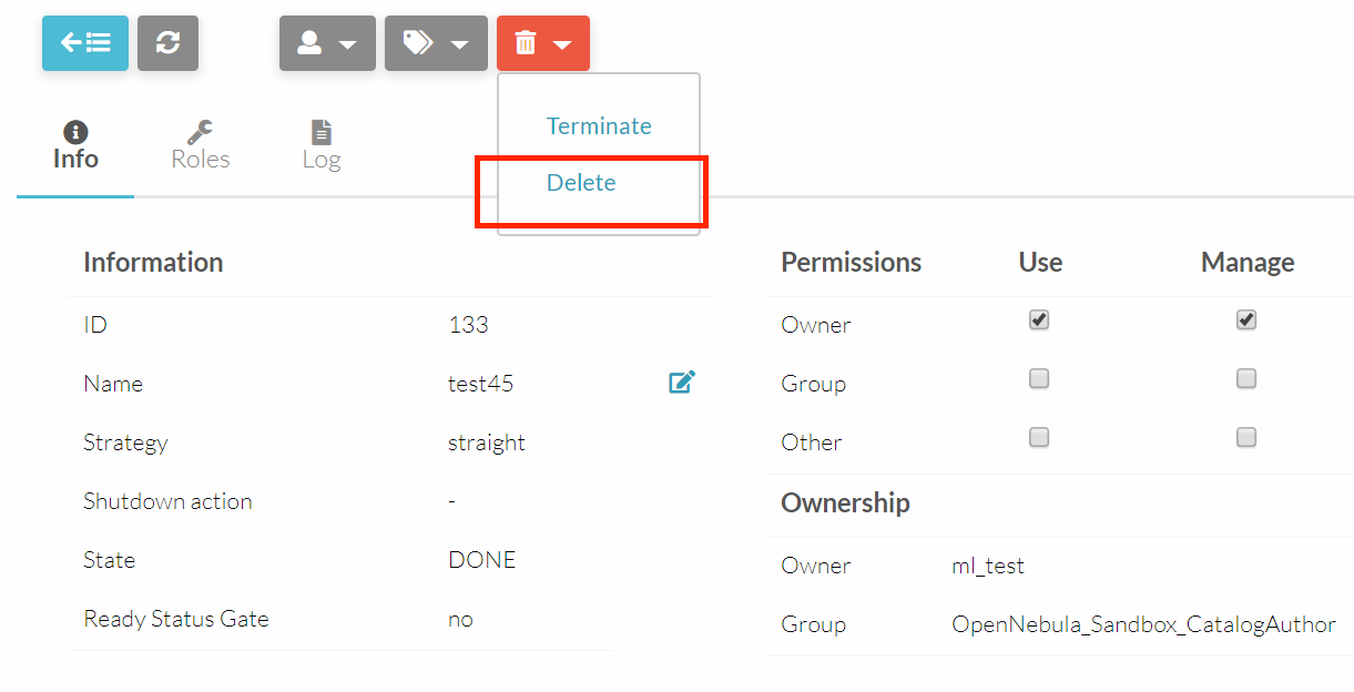 Add option to disable service button actions · Issue #4088 · OpenNebula/one · GitHub