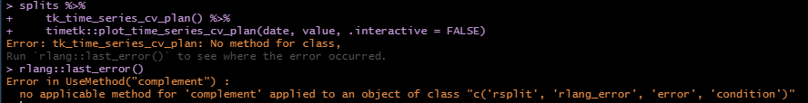 Timetk Error: No applicable method for 'complement' applied to an ...