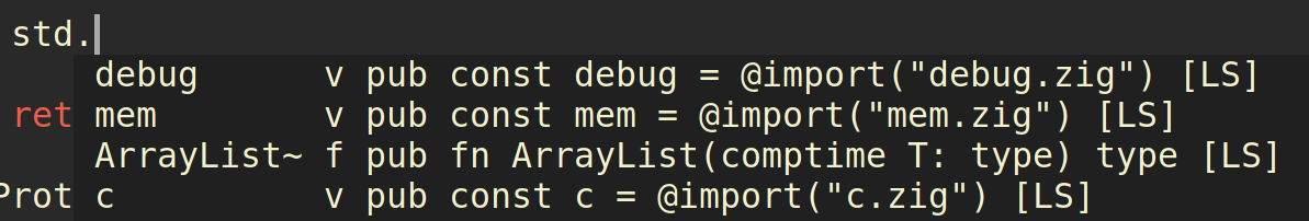 Functions defined directly as a field access of an import currently complete as variables ...