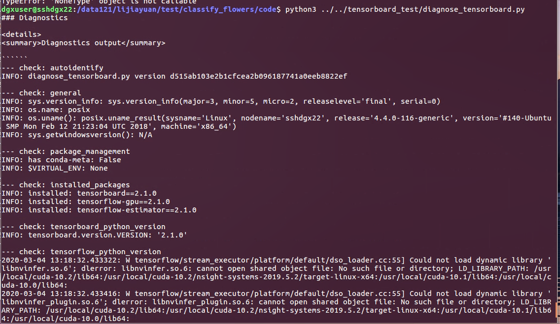 Failed to record a range of profile_batch · Issue #3321 · tensorflow/tensorboard · GitHub