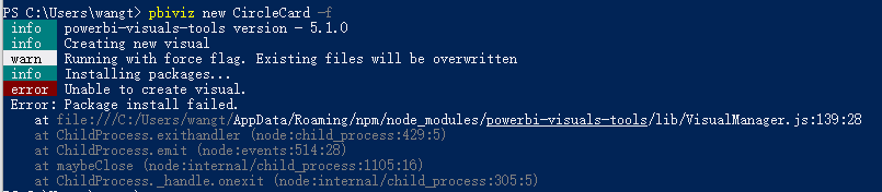 Unable to create visual · Issue #479 · microsoft/PowerBI-visuals-tools ...