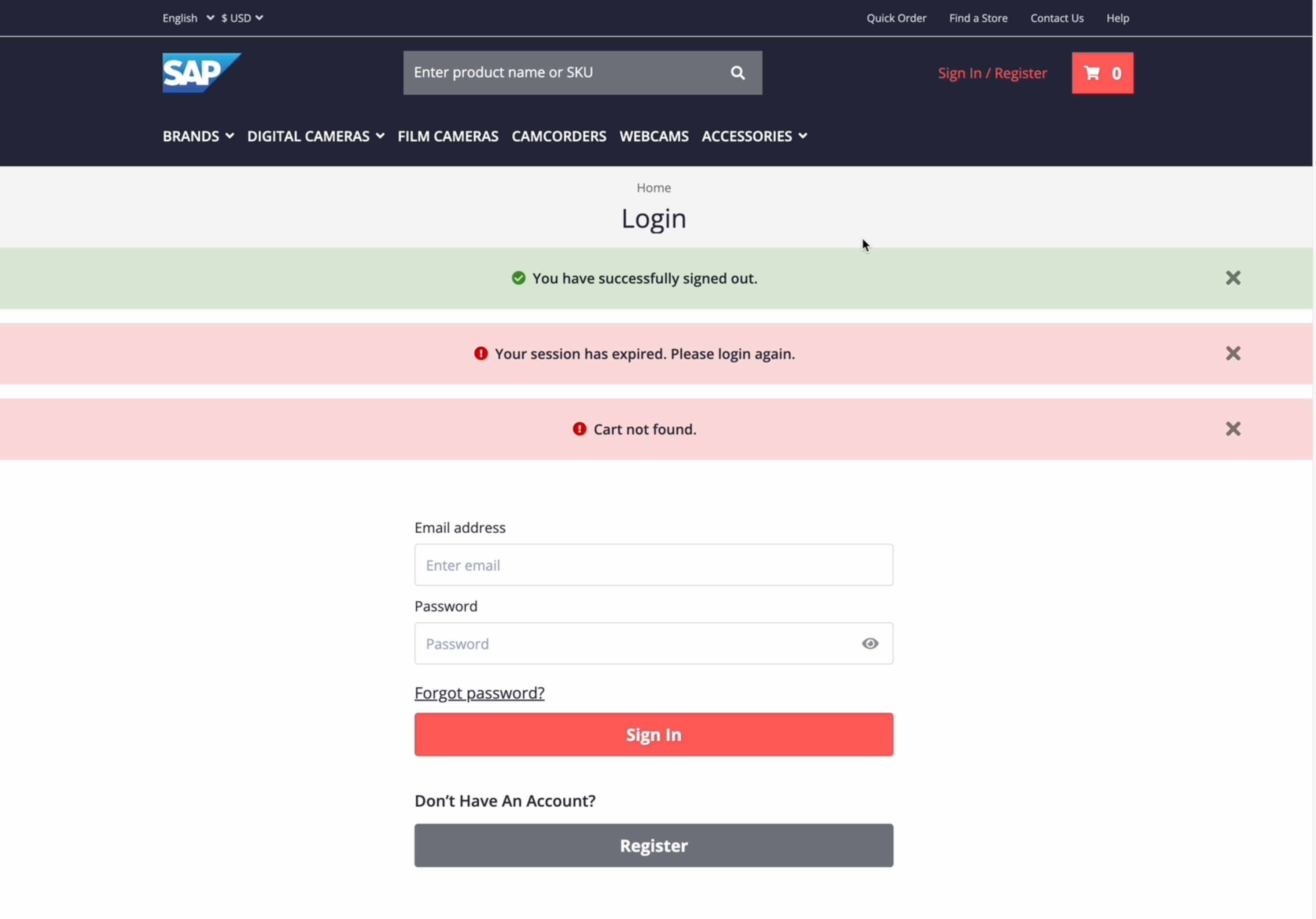 Login Session Timeout shows duplicated / confusing messages for the customer · Issue #17218 ...