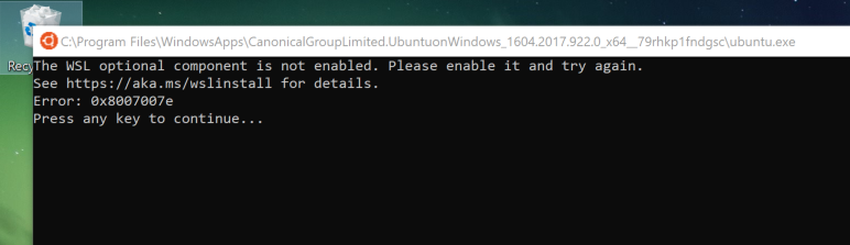 Wsl Install Fails With Errors On Windows 10 Guest Vm · Issue 2872 · Microsoftwsl · Github