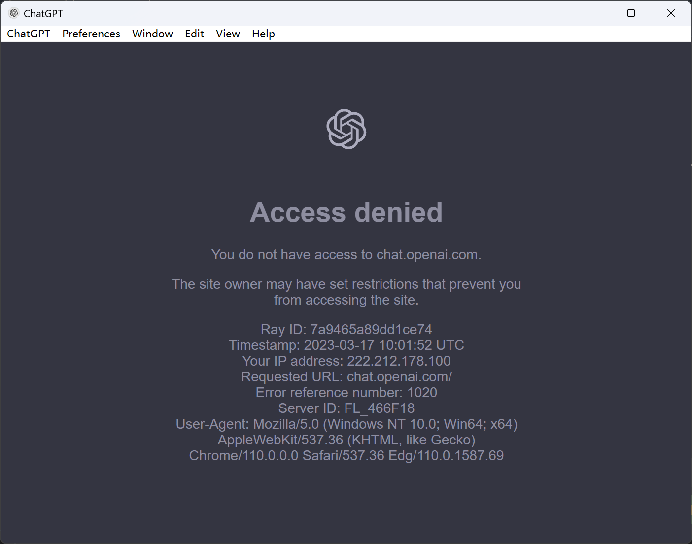 [Feature] v2ray协议的魔法会被除你武器 · Issue #649 · lencx/ChatGPT · GitHub