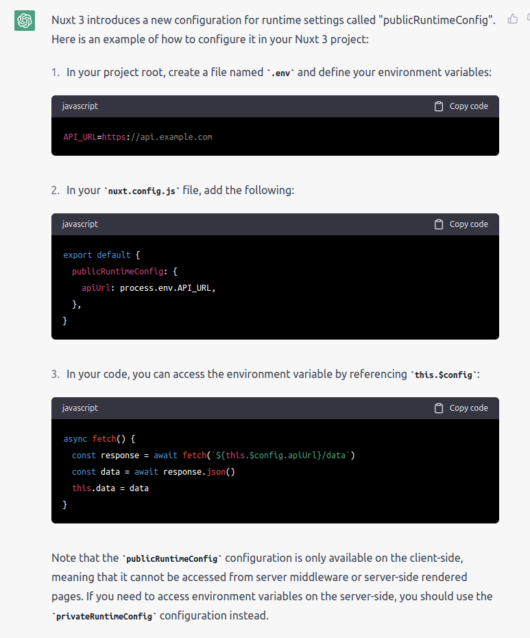Processenv Not Populated In Definenuxtconfig · Issue 19373 · Nuxtnuxt · Github 