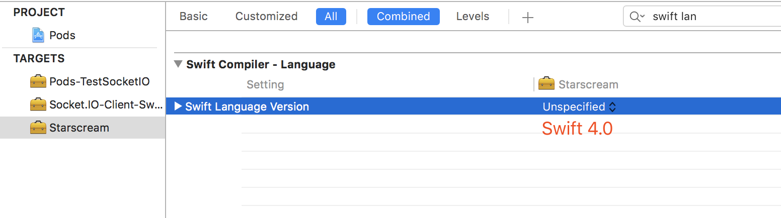 Xcode9 Pod Error · Issue 880 · Socketio Client Swift · Github