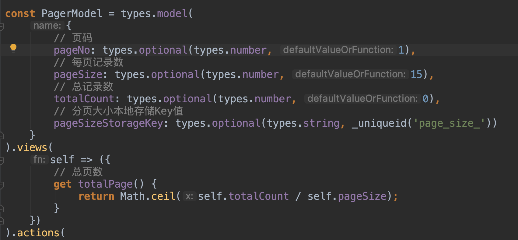 Using types.optional(Model, {}) with typescript will throw an error · Issue #1208 · mobxjs/mobx ...