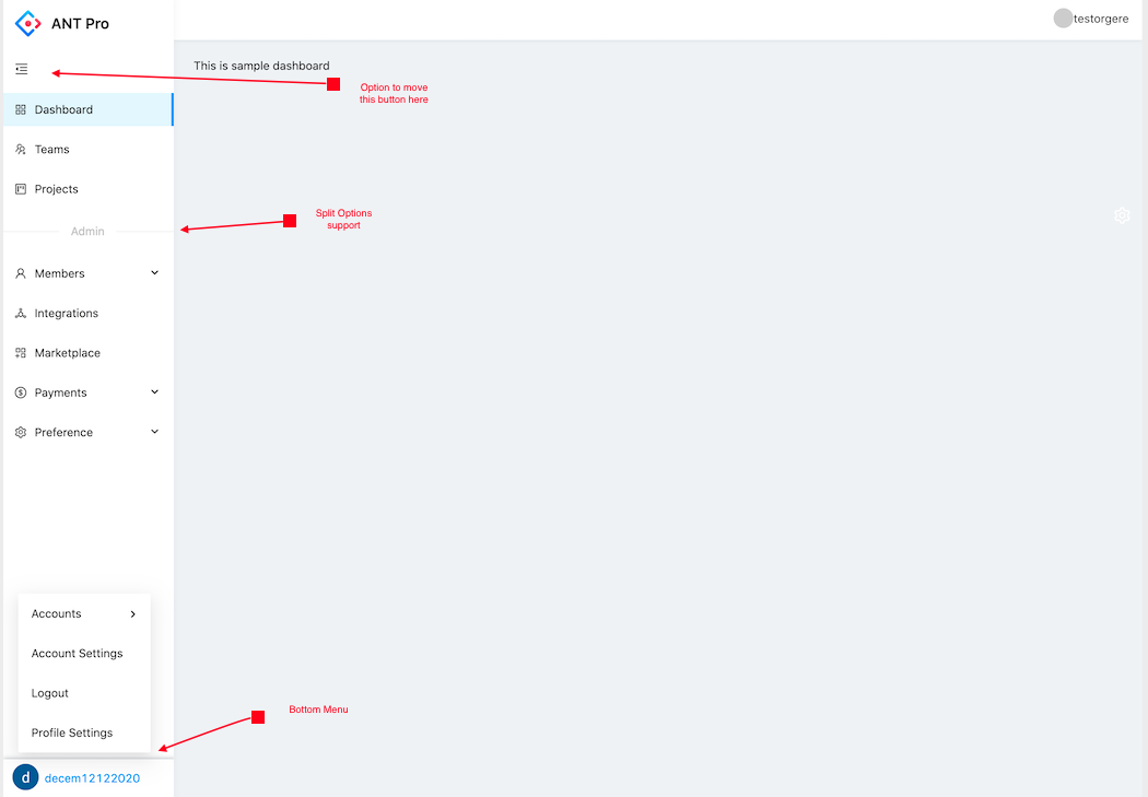 Can you support bottom menu option? · Issue #6028 · ant-design/pro-components · GitHub