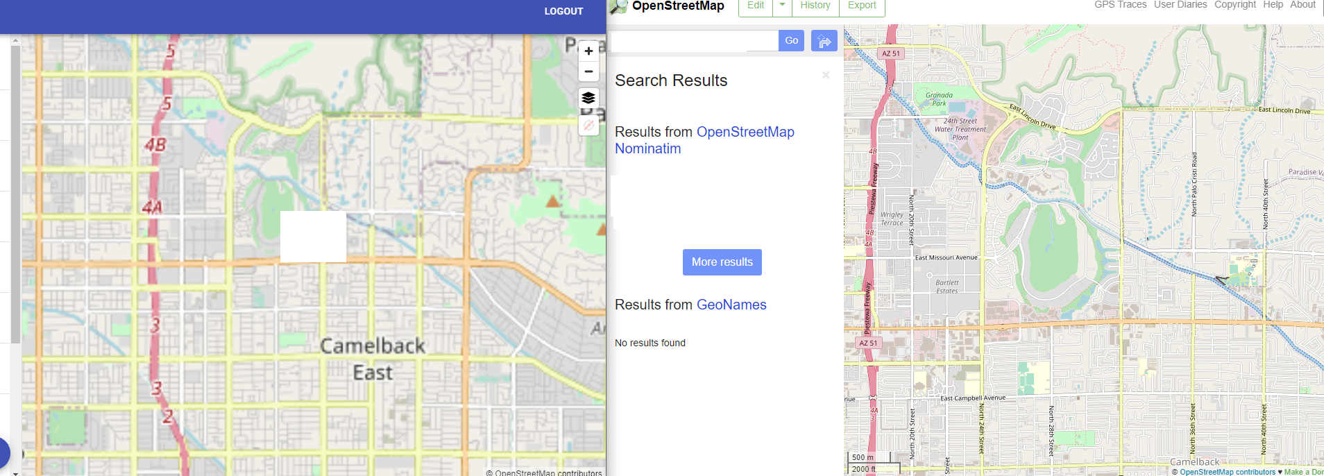 Open street maps are blurry and have poor quality in the new UI compared to openstreetmaps.org ...
