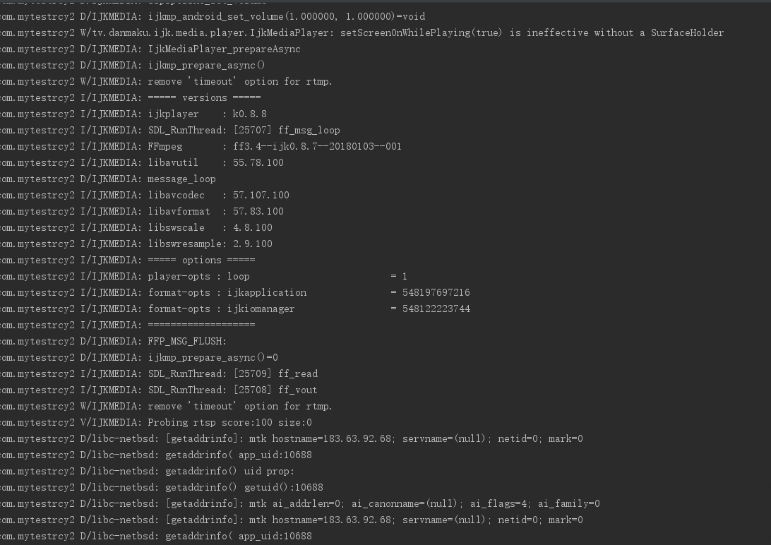 请问为什么我第三种依赖也播放不了rtsp · Issue #1041 · CarGuo/GSYVideoPlayer · GitHub