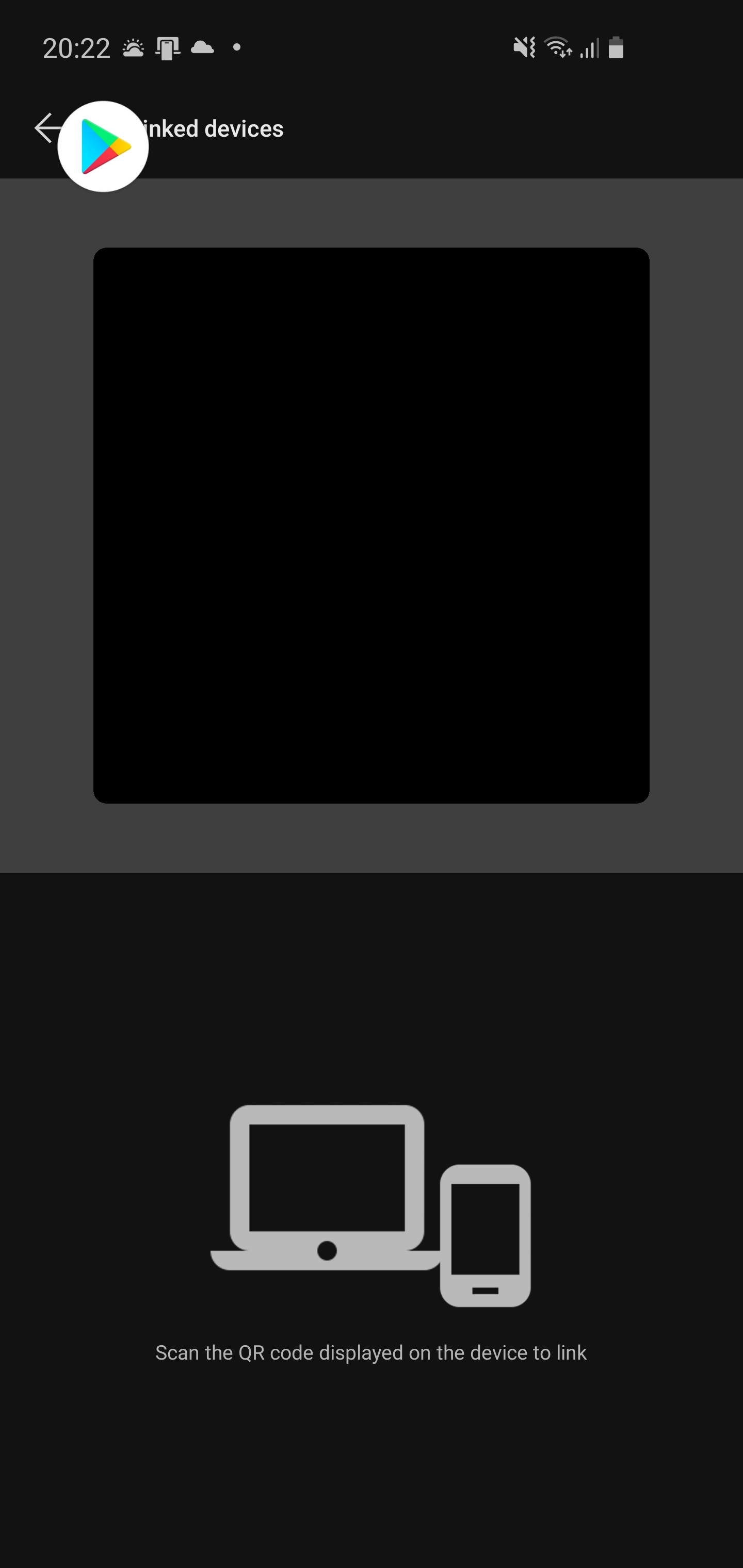 Camera feed blank when trying to scan QR code for linking device · Issue #10408 · signalapp ...