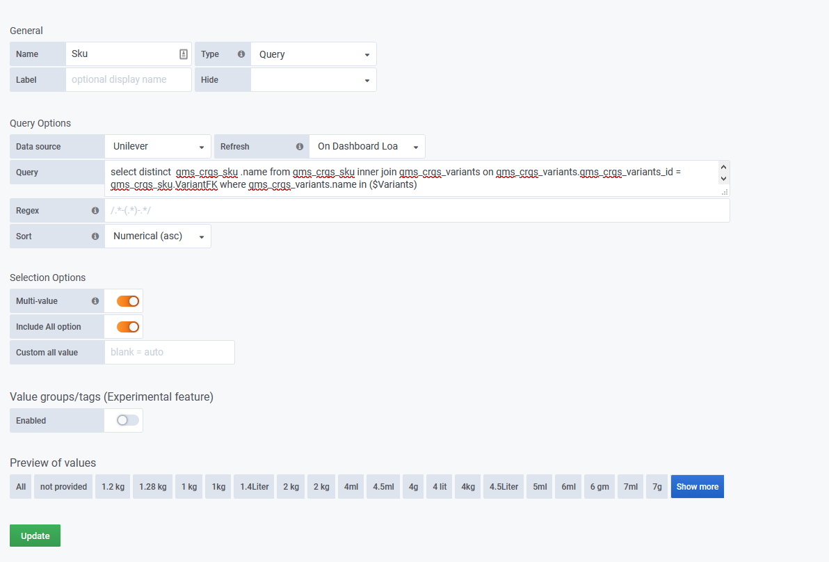 Variables are not loaded/refreshed · Issue #21023 · grafana/grafana ...