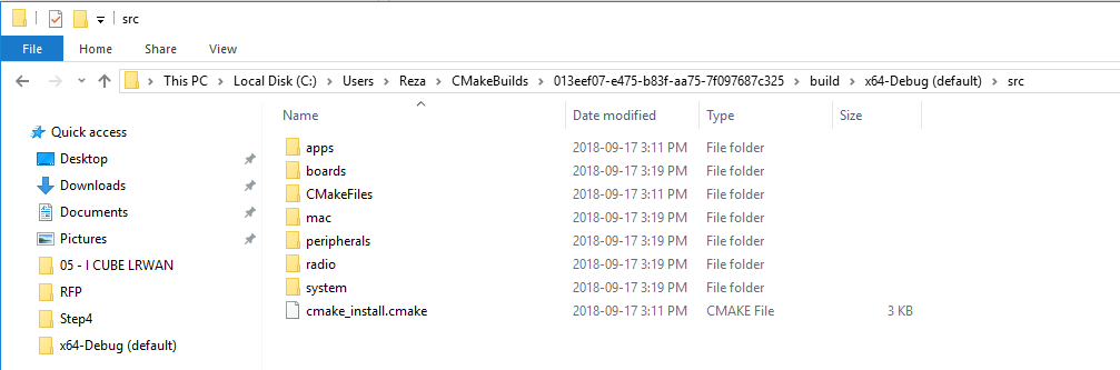 Cmake Error · Issue #555 · Lora-net/LoRaMac-node · GitHub