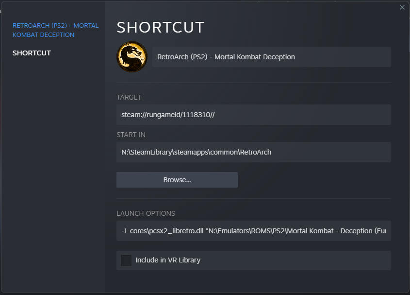 Cannot add steam launch as retroarch location · Issue #385 ...