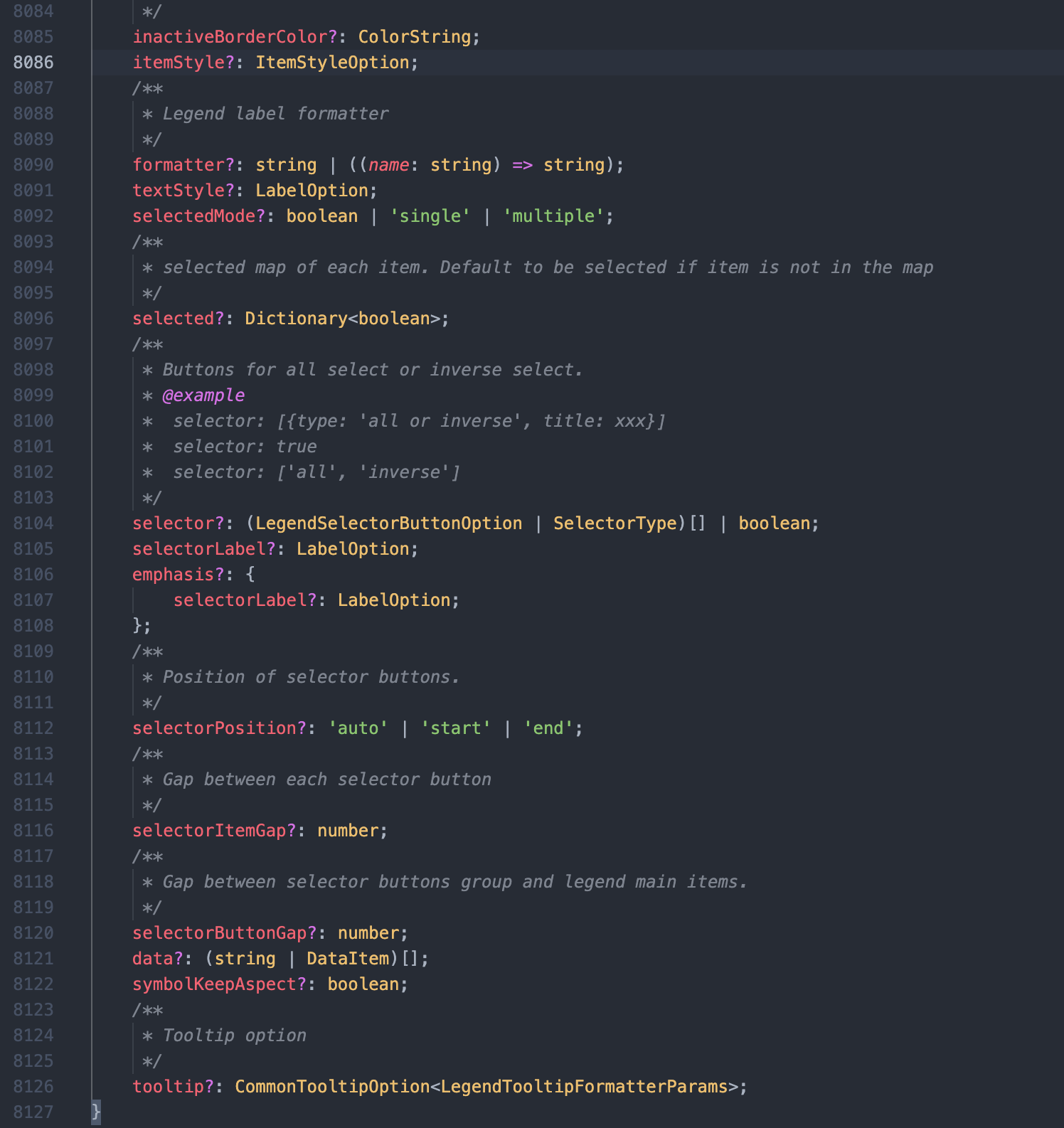 legend类型不全 · Issue #14344 · apache/echarts · GitHub