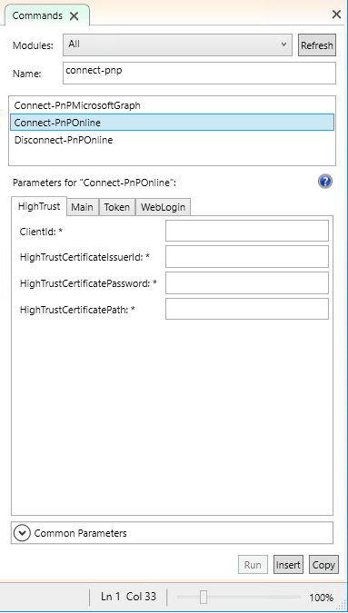 Connect-PNPOnline -ClientId not allowing -Url parameter · Issue #1226 ...