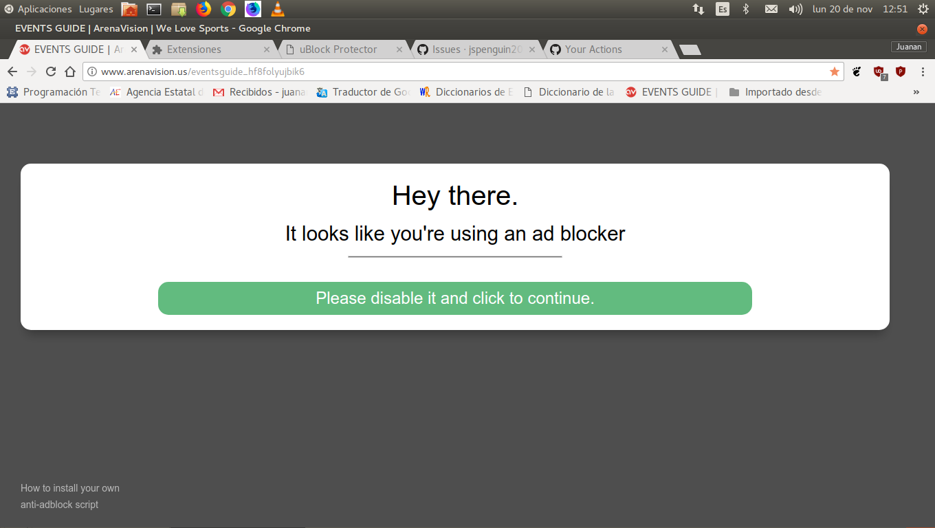 arenavision.us · Issue #714 · jspenguin2017/uBlockProtector · GitHub