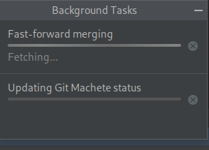 Background task title displayed in status bar is `Fetch...` even for Fast-Forward/Reset actions ...