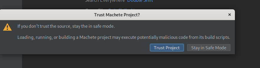 [2021.1] Mark the Machete externalSystem's project as trusted · Issue #722 · VirtusLab/git ...