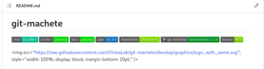 Logo Doesnt Render As An Image In Readme Md On Develop · Issue 221 · Virtuslab Git Machete