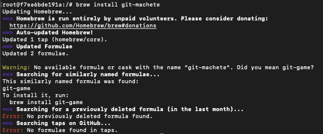 What Should Be Done So That Git Machete Can Be Installed Via Brew Without Adding Our Tap