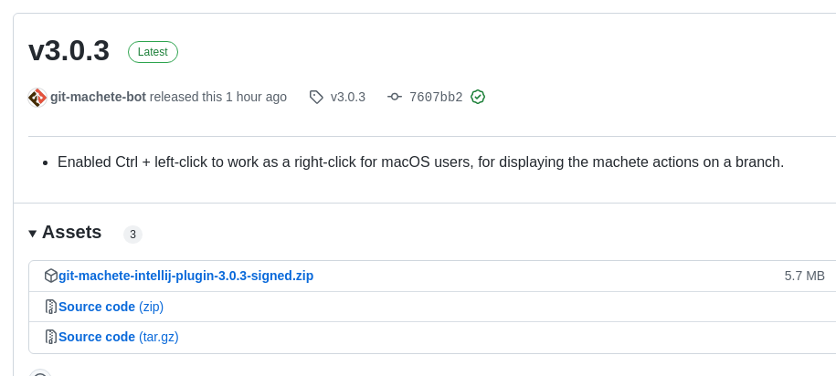 Fix the config for `gh release create` · Issue #1205 · VirtusLab/git-machete-intellij-plugin ...
