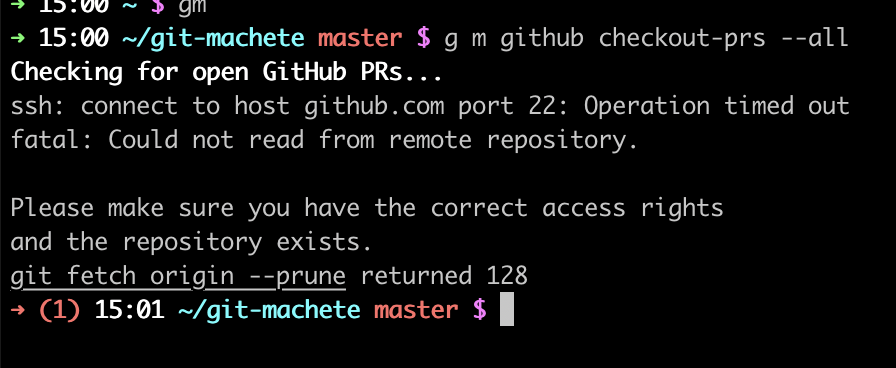 More user-facing messages would be useful in `git machete github` · Issue #343 · VirtusLab/git ...
