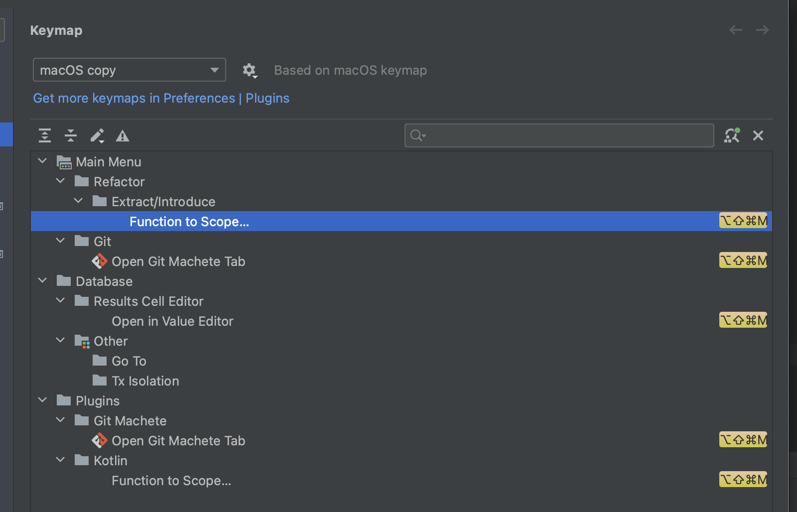 Cmd+Option+Shift+M might not be the best choice on macOS: conflict with ...