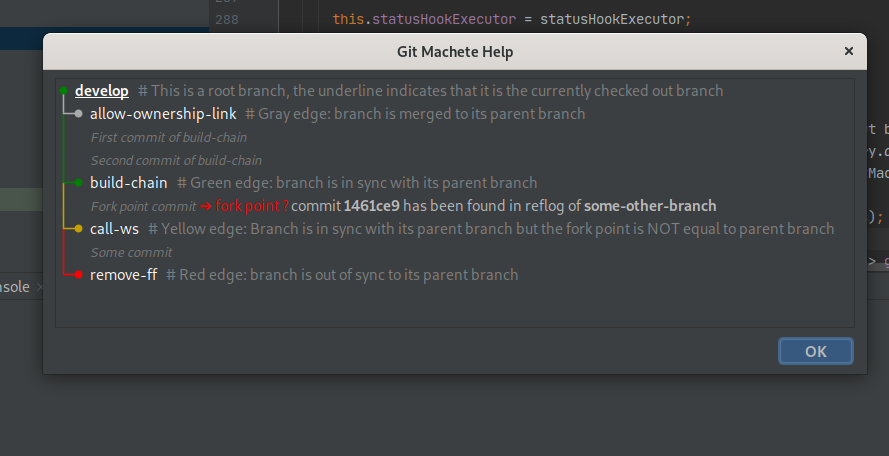 Help does not display correctly with Dracula theme · Issue #419 · VirtusLab/git-machete-intellij ...