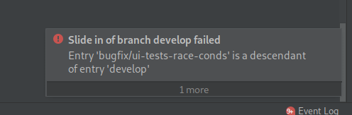 Confusing (?) error message for slide-in · Issue #451 · VirtusLab/git-machete-intellij-plugin ...