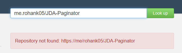 Custom Domain repository not found · Issue #4978 · jitpack/jitpack.io · GitHub