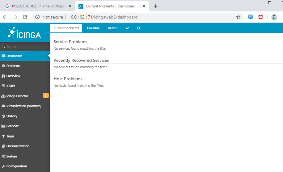 External logout not working from the navigation dashboard · Issue #3995 · Icinga/icingaweb2 · GitHub