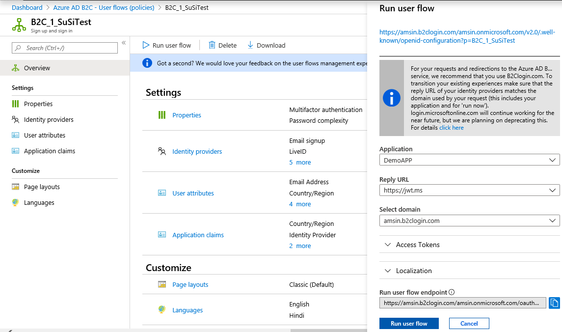 Microsoft account authentication not working · Issue #44024 ...