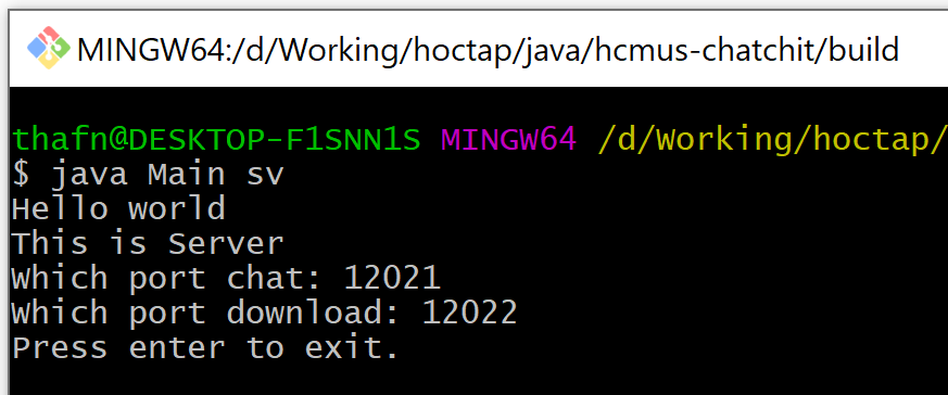 GitHub - thafnhlong/HCMUS-UNIV-Java-ChatChit