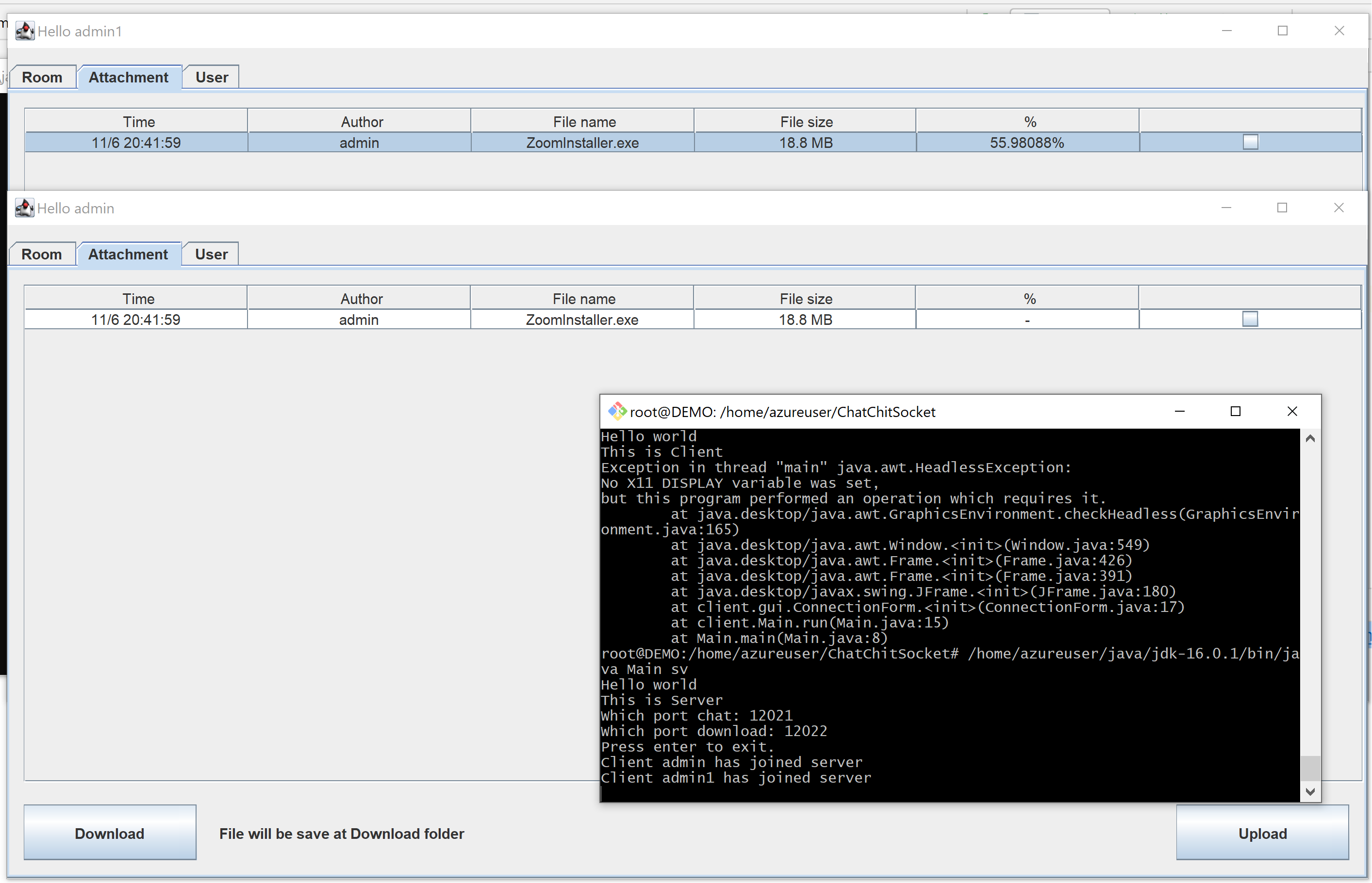 GitHub - thafnhlong/HCMUS-UNIV-Java-ChatChit