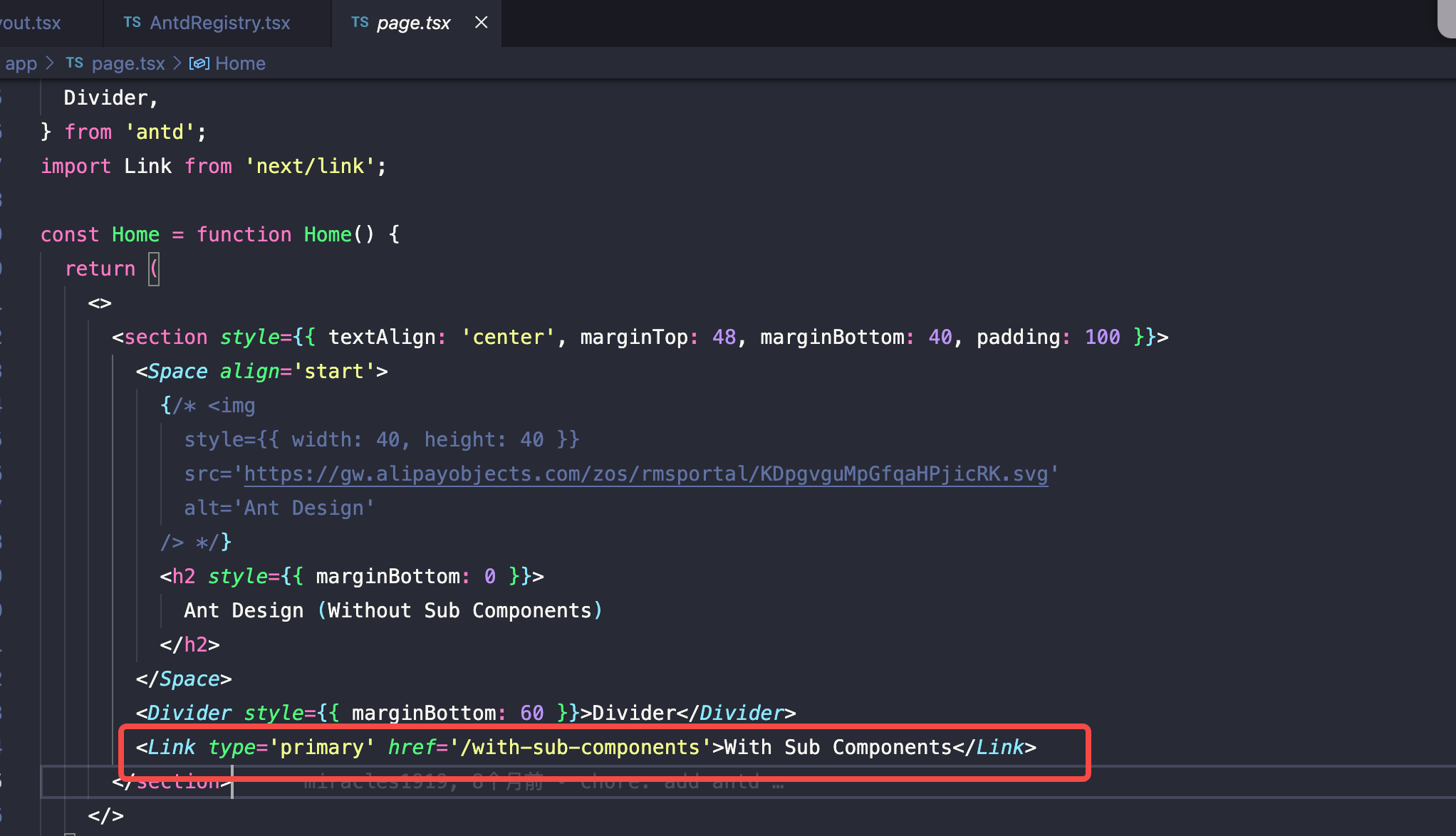 next13 App Router 样式如何进行按需抽取呢 ? · Issue #44364 · ant-design/ant-design ...