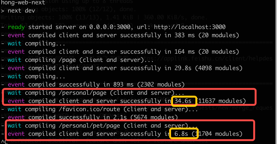 The development environment for "next13" is experiencing slow page loading · Issue #54781 ...